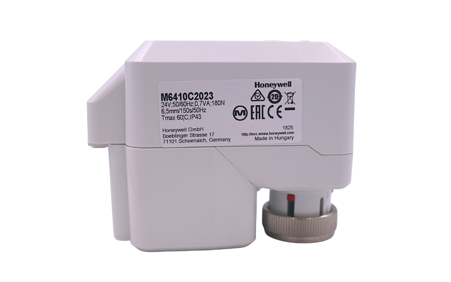 Honeywell 3-Position Floating Electric Valve Actuator, M6410C2023